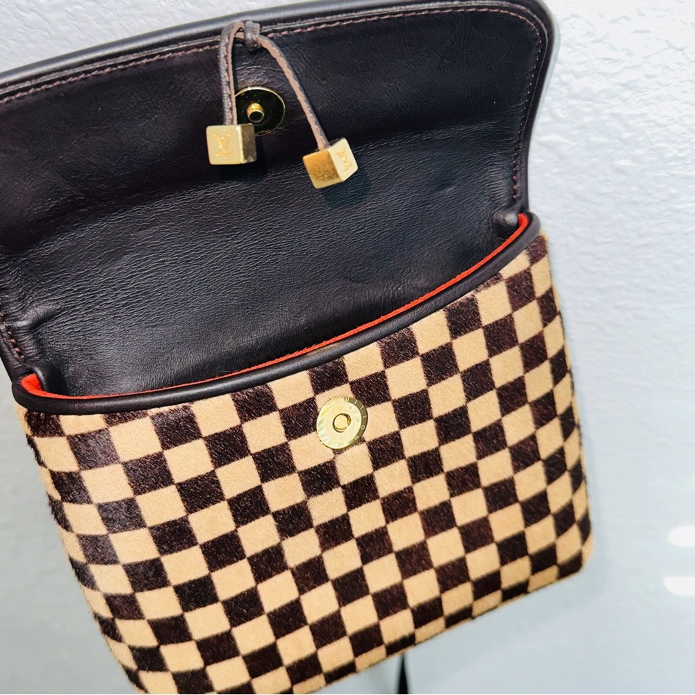 Louis Vuitton | Bags | Louis Vuitton Damier Gazelle Sauvage Pony Hair ...